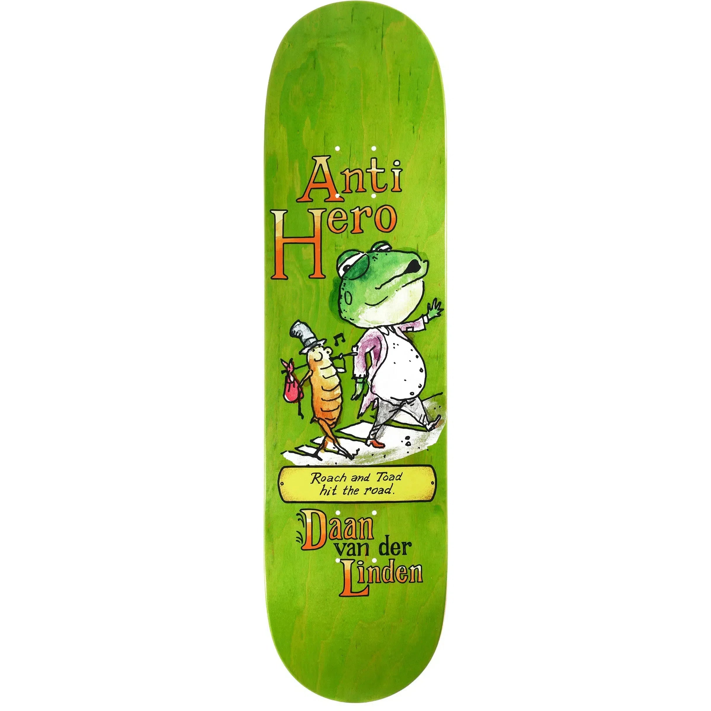 Anti Hero - Roach & Toad Daan 8.28 Skateboard Deck – Welcome Boardstore